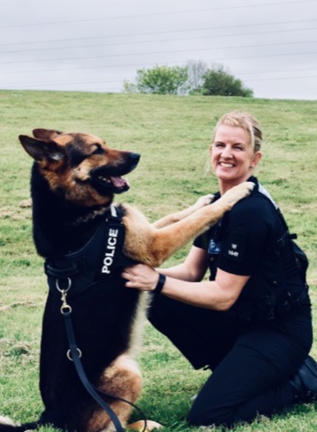 Police Dogs gain their Tactical Firearms Support qualification