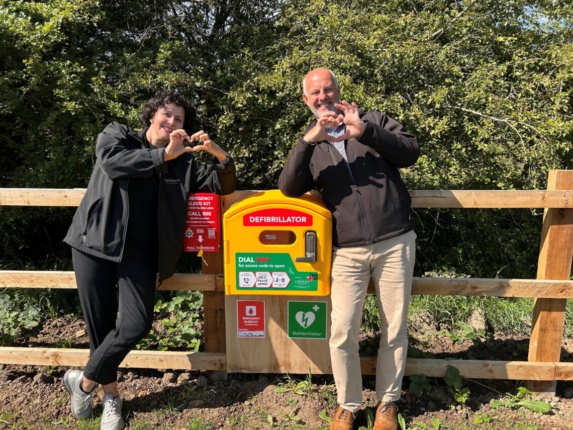 New defibrillator and bleed kit for Wichelstowe